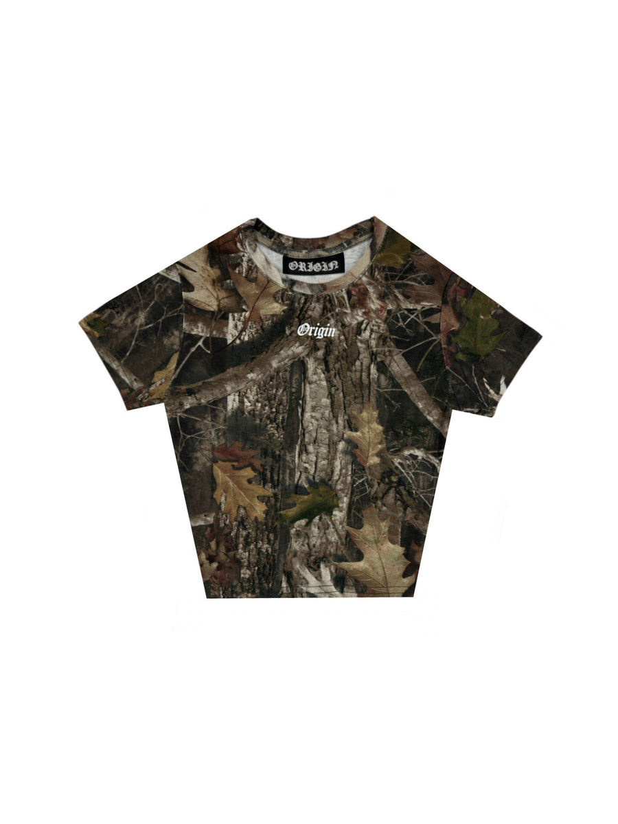 OE Minimal Dry Leaf Crop Top – Origin