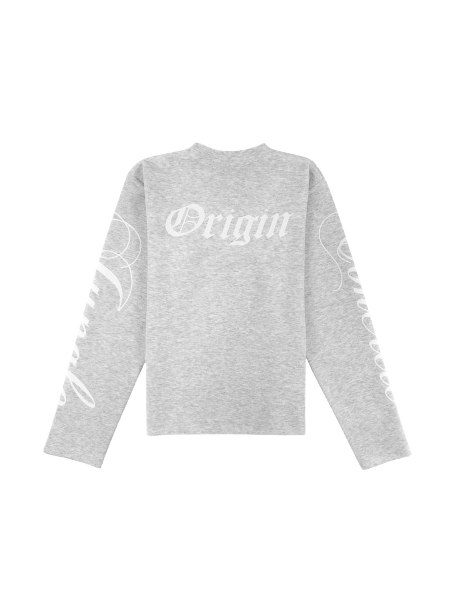 OE Concrete Jungle Heather Grey Longsleeve – Origin