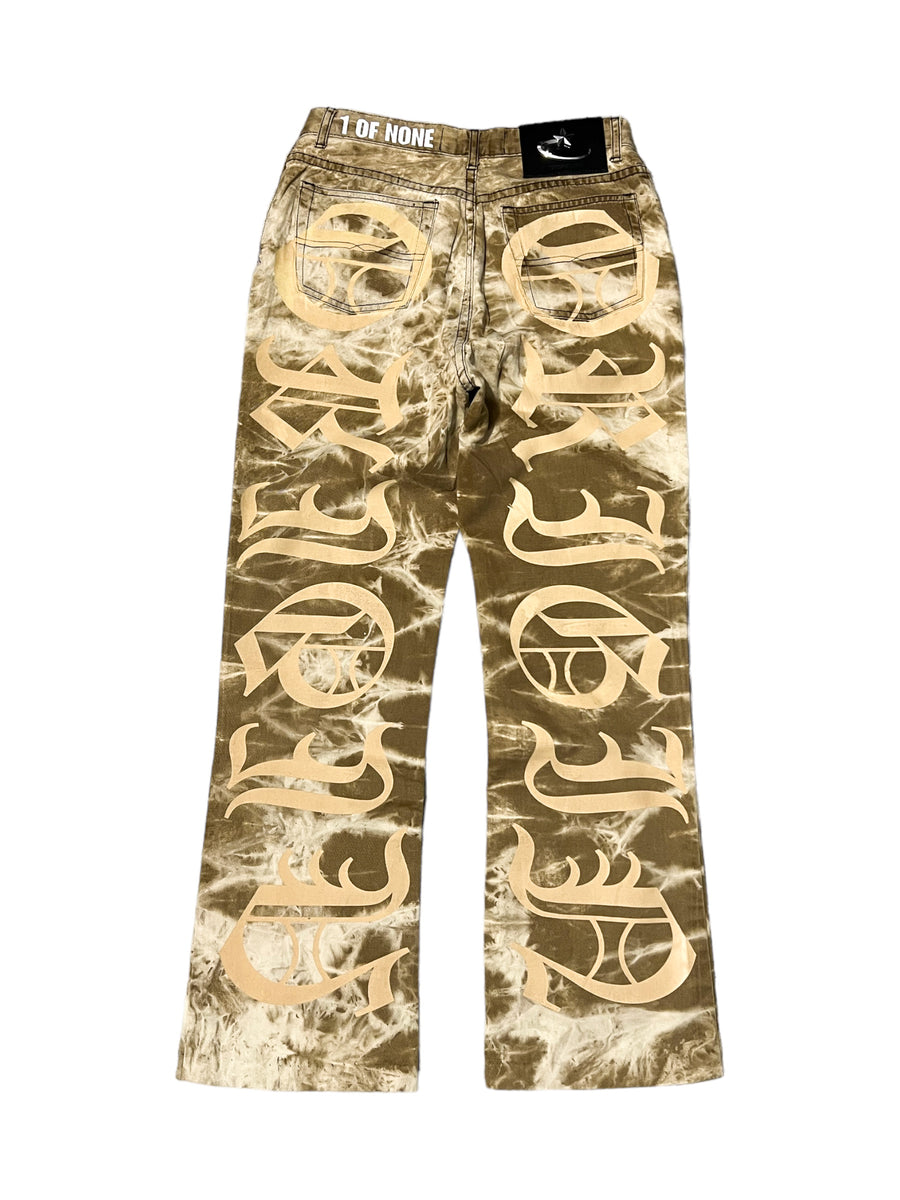 OE Caramel Wash Flare Denim – Origin