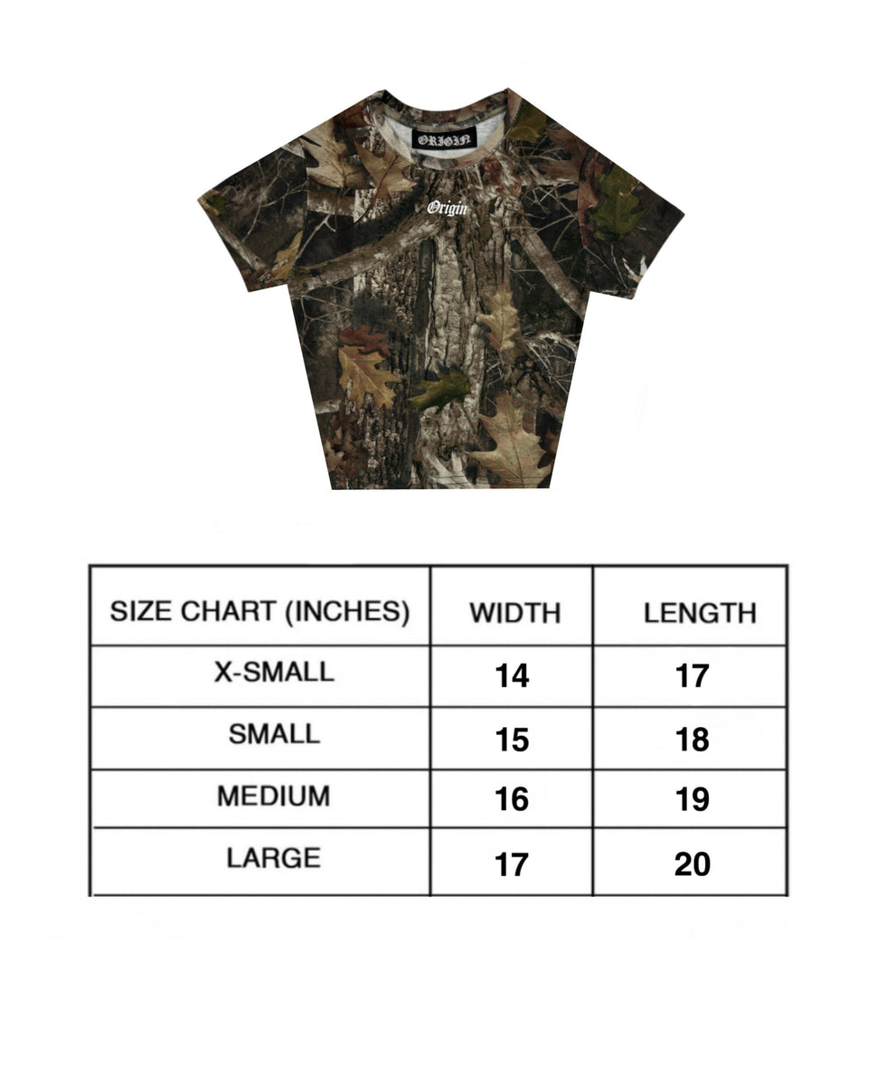 OE Minimal Dry Leaf Crop Top – Origin